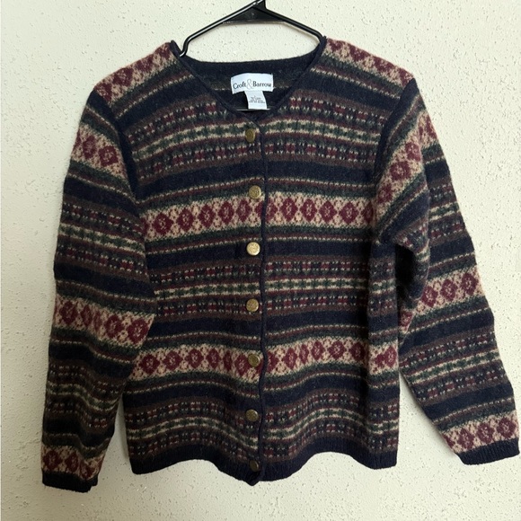 croft & barrow | Sweaters | Vintage Croft Barrow Fair Isle Wool ...